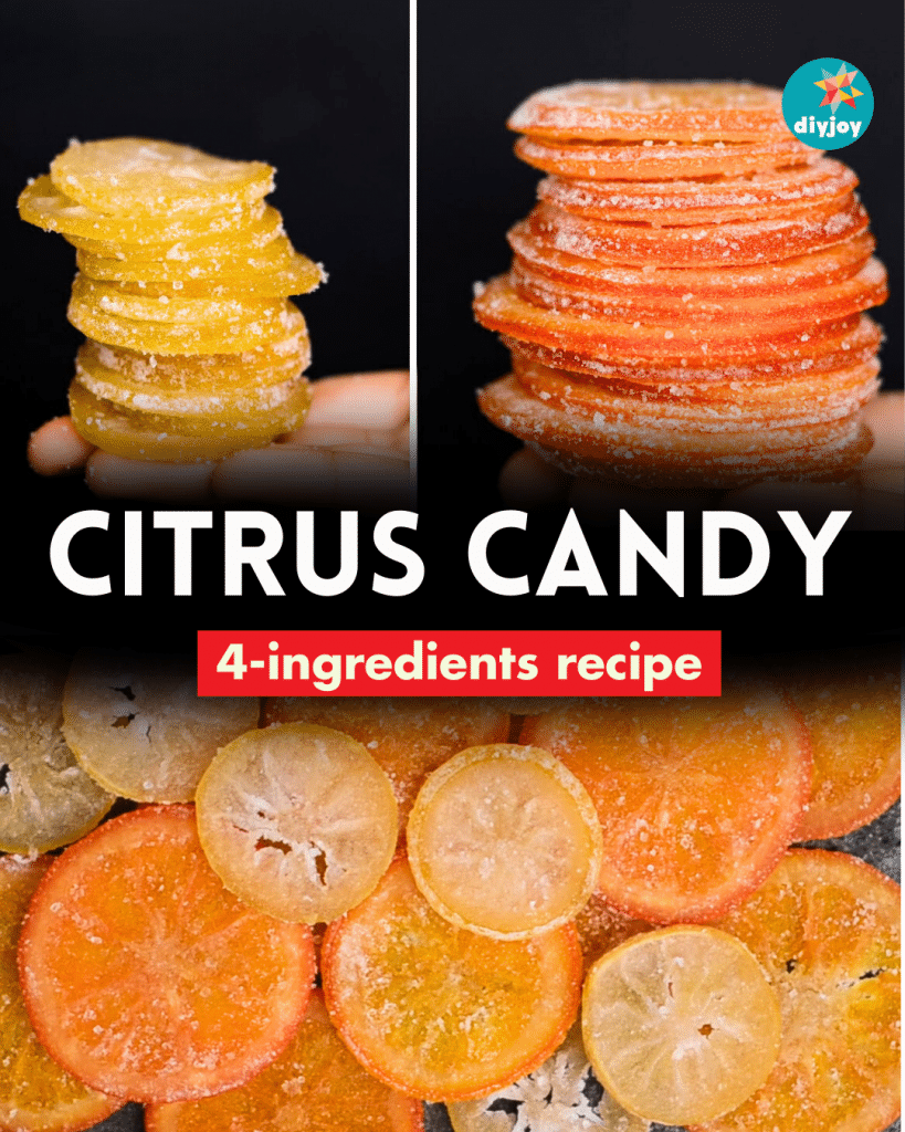 4-Ingredient Citrus Candy