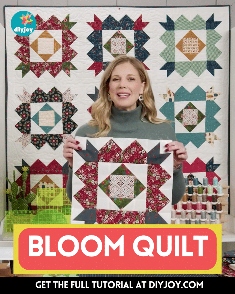 Easy Bloom Quilt Tutorial for Beginners - DIY Joy