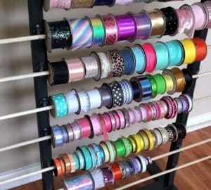 How to Build a Simple DIY Ribbon Organizer - DIY Joy