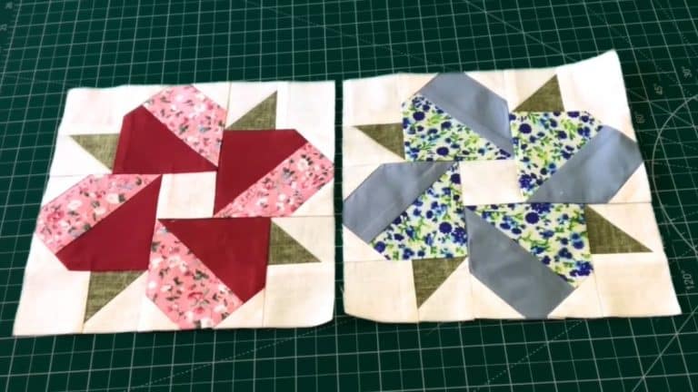 Easy Flower Quilt Block - DIY Joy