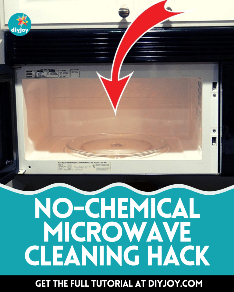 Easy No-Chemical Microwave Cleaning Hack - DIY Joy