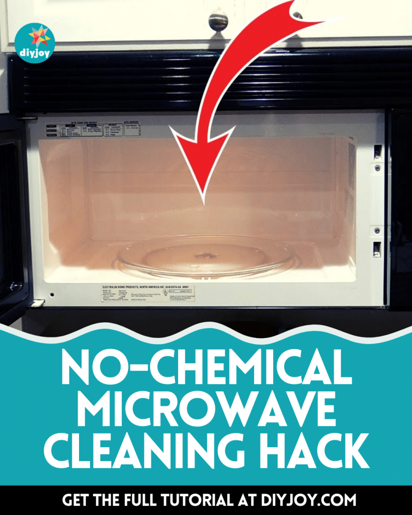 Easy No-Chemical Microwave Cleaning Hack - DIY Joy