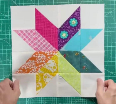 Easy 2-Block Rainbow Quilt Tutorial - DIY Joy