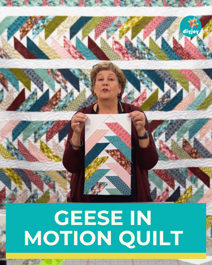 Geese in Motion Quilt With Jenny Doan