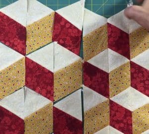 Easy 3D Blocks Quilt Block Tutorial - DIY Joy