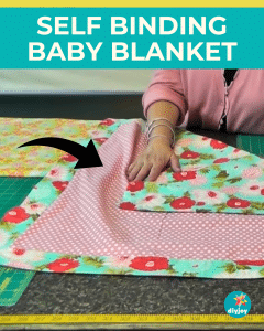 10-Minute Self Binding Baby Blanket With Jenny Doan