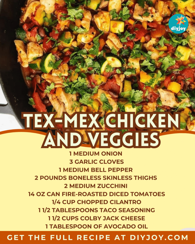 Tex-Mex Chicken and Veggies Recipe