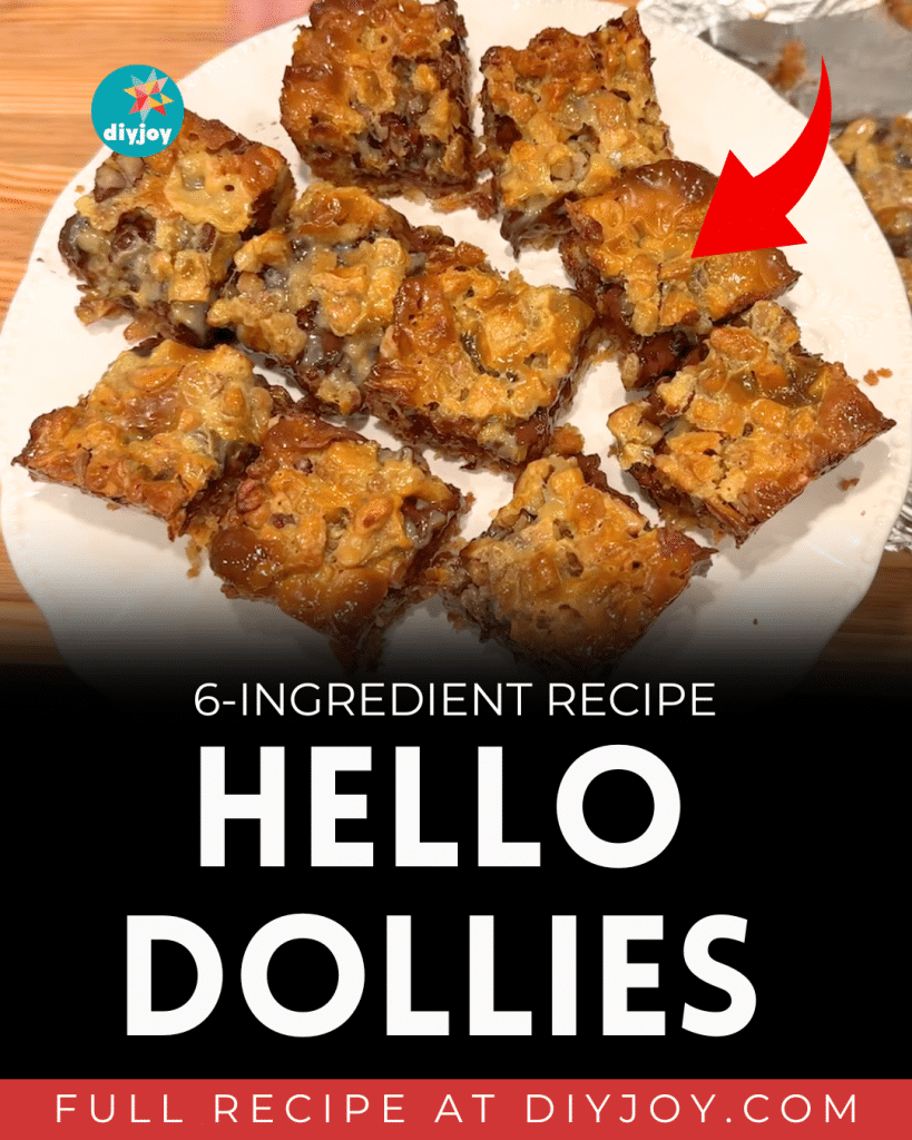 6-Ingredient Hello Dollies Recipe