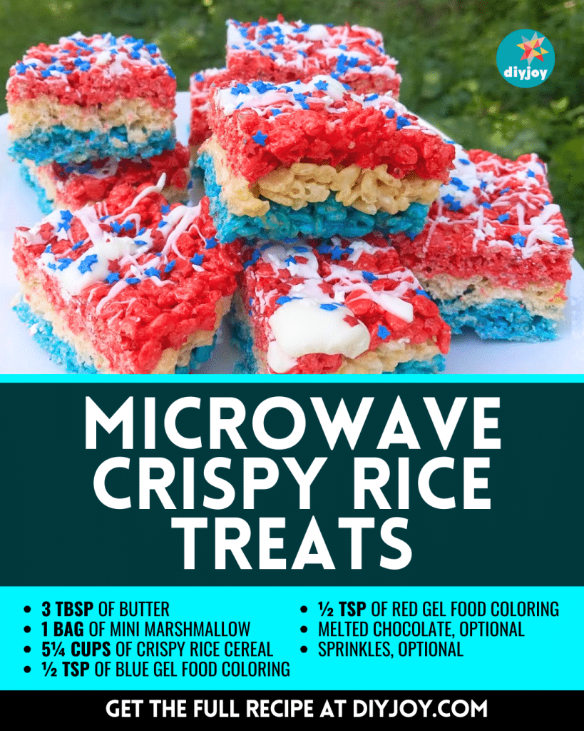 5-Ingredient Crispy Rice Treats Microwave Recipe - DIY Joy