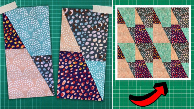 Beginner-Friendly Half-Rectangle Triangles Tutorial - DIY Joy