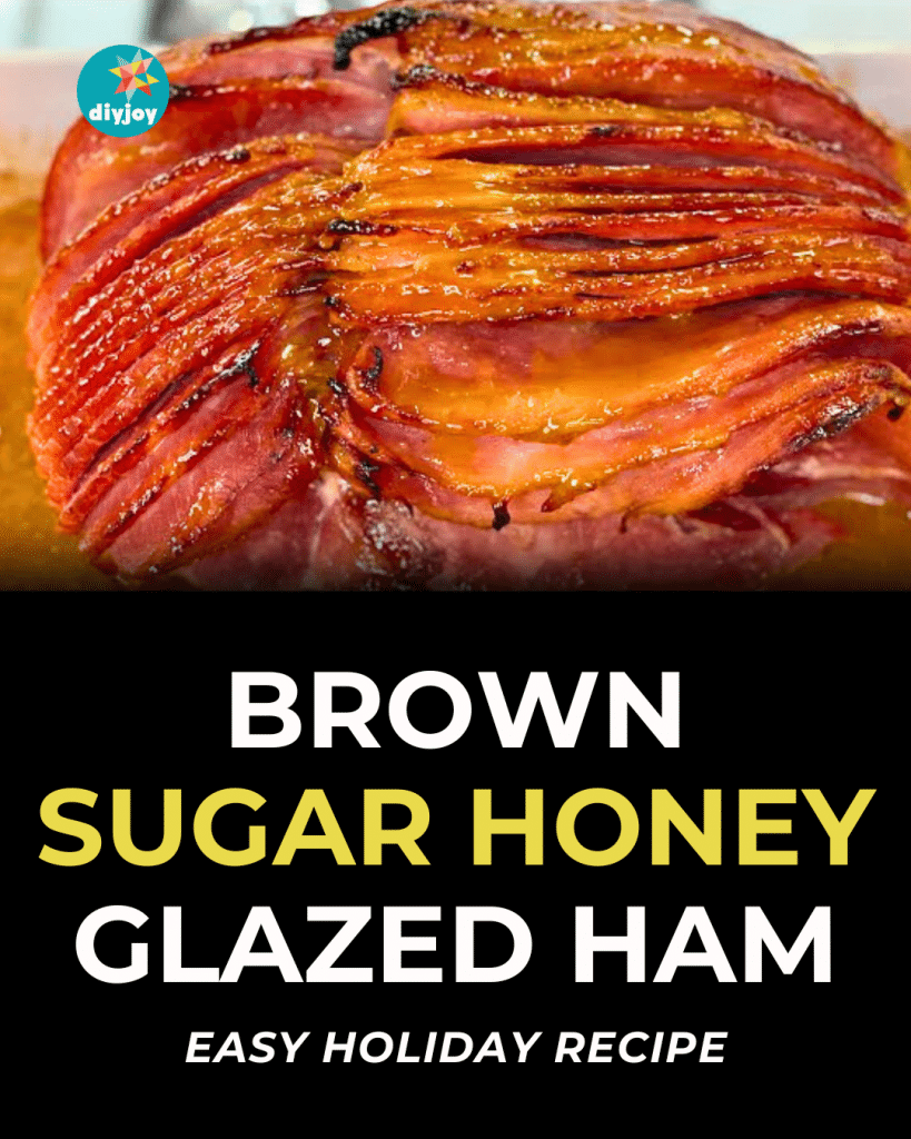 Brown Sugar Honey Glazed Ham - DIY Joy