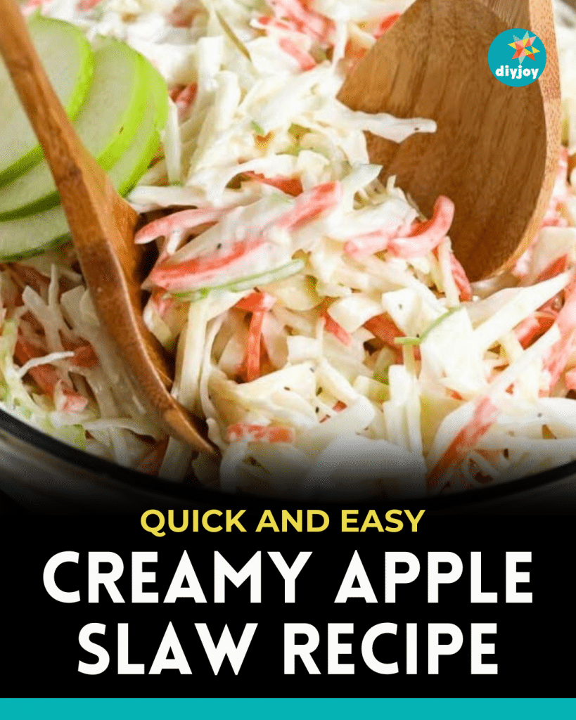 Best Creamy Apple Slaw Recipe