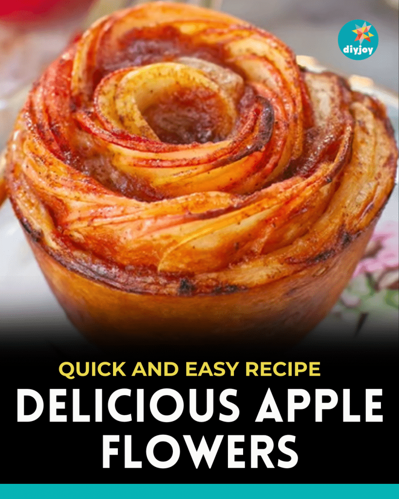 Quick and Easy Apple Flower Recipe - DIY Joy