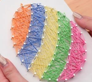 Easy Easter Egg String Art Tutorial - DIY Joy