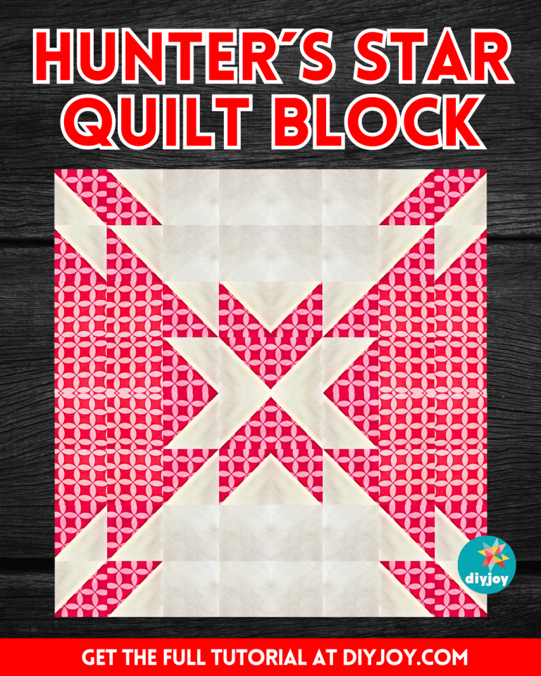Easy Hunter´s Star Quilt Block Tutorial