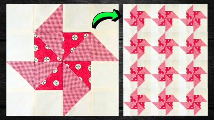 Easy Paper Pinwheel Quilt Block Tutorial - DIY Joy