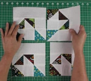 Easy Oklahoma Twister Quilt Block Tutorial - DIY Joy