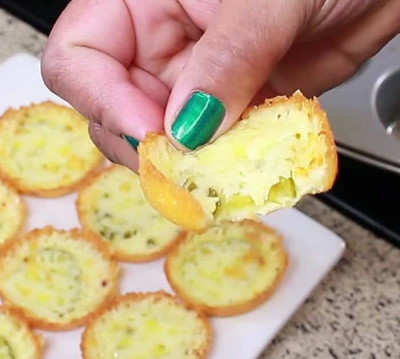 Easy 12-Minute Crispy Cheese Pickle Cups Recipe - DIY Joy