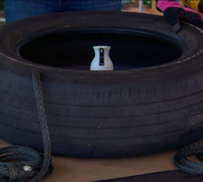 Easy Repurposed DIY Tire Swing Tutorial - DIY Joy