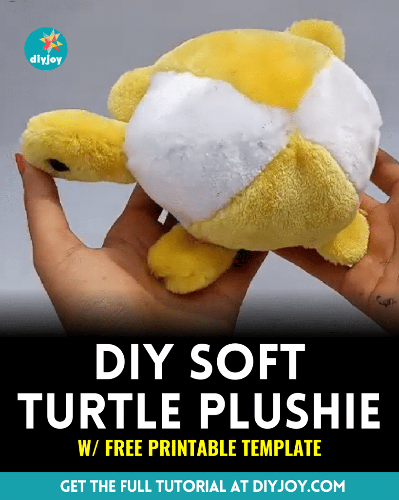 How to Make a Soft Turtle Plushie - DIY Joy