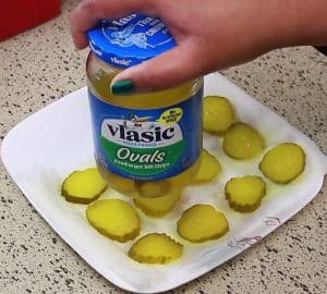 Easy 12-Minute Crispy Cheese Pickle Cups Recipe - DIY Joy