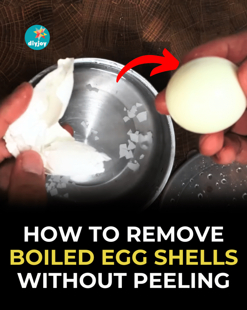 How to Remove Boiled Egg Shells Without Peeling - DIY Joy