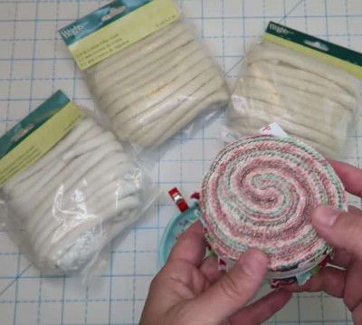 How to Make a Fabric Rope Bowl - DIY Joy