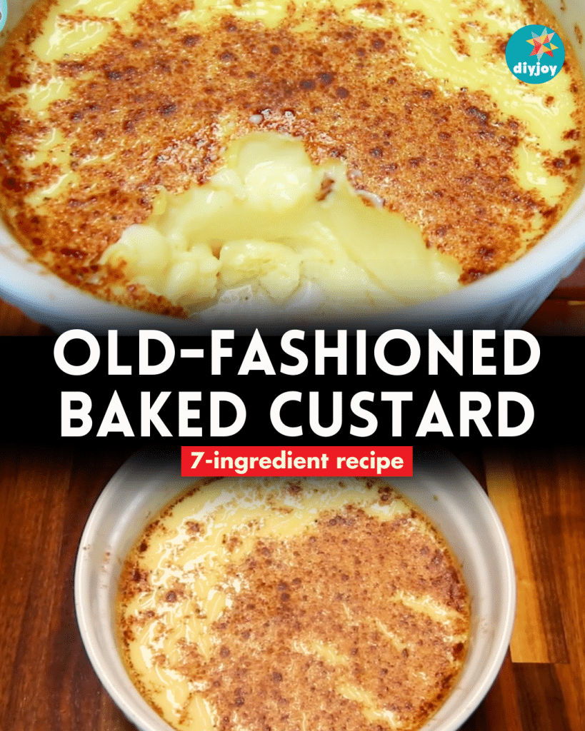 7-Ingredient Old-Fashioned Baked Custard