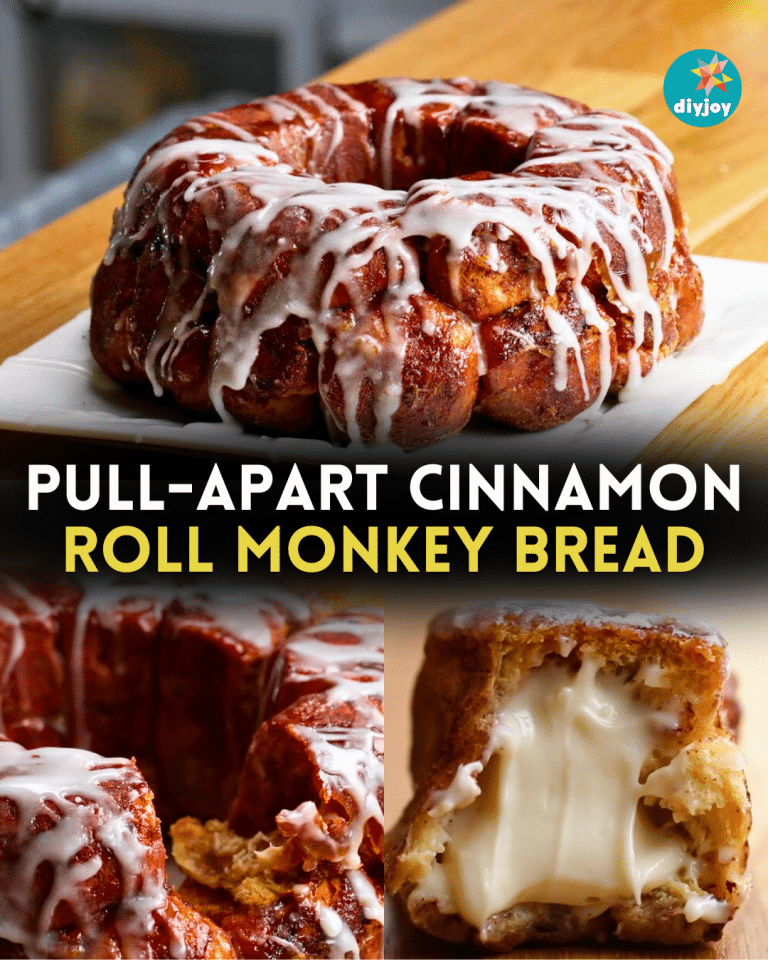 Cinnamon Roll Pull Apart Monkey Bread Diy Joy