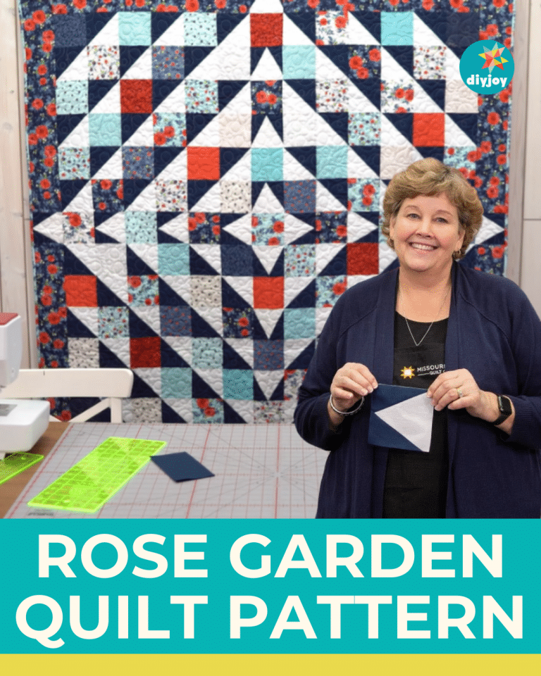 Rose Garden Quilt With Jenny Doan - DIY Joy
