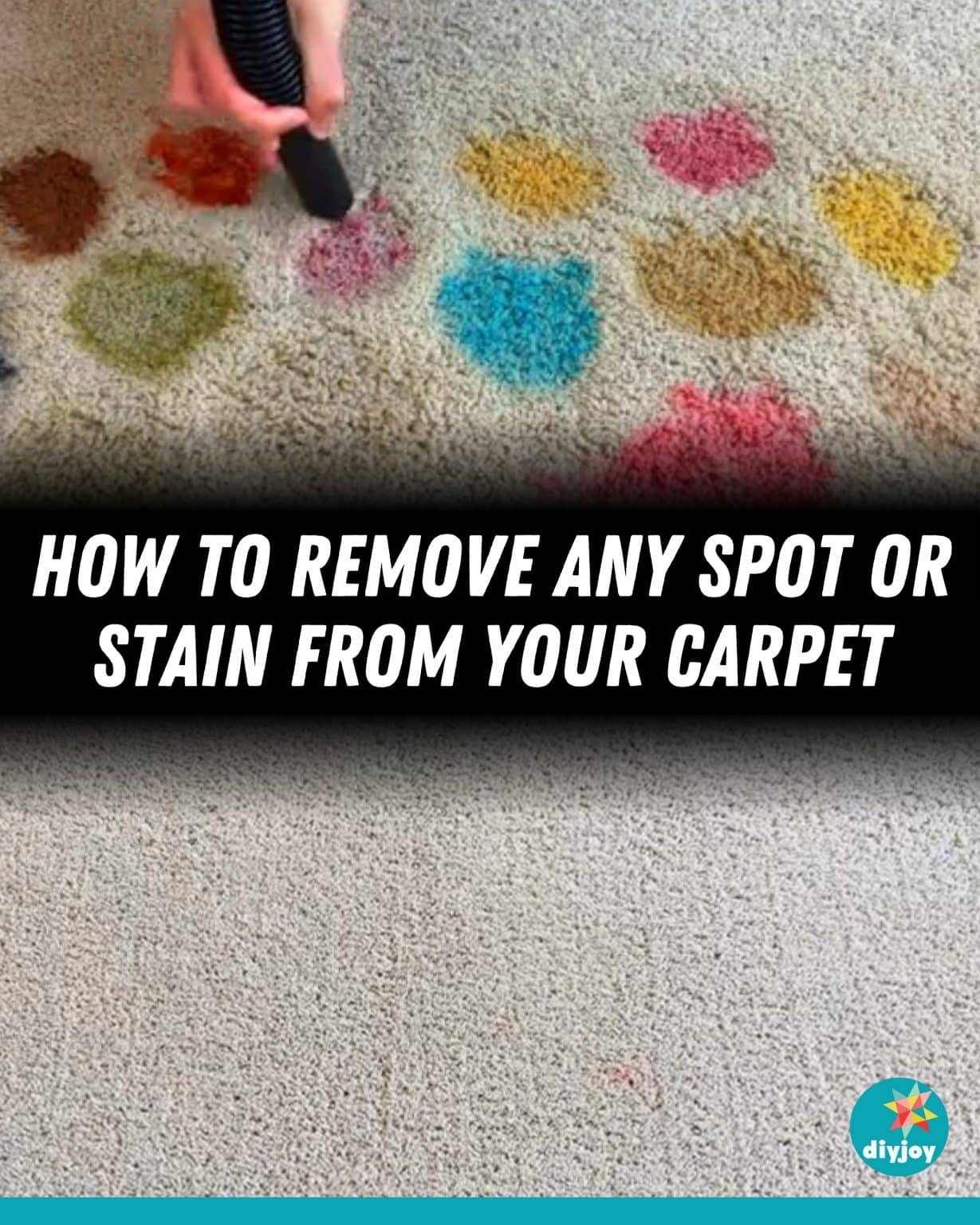 How to Remove Any Carpet Spot or Stain