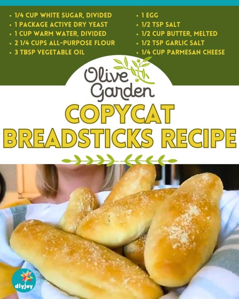 Olive Garden Copycat Breadsticks Recipe