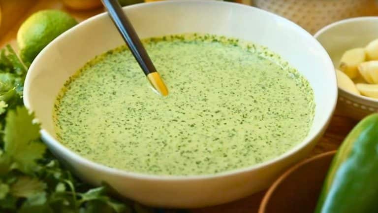 10-Minute Green Cilantro Sauce - DIY Joy