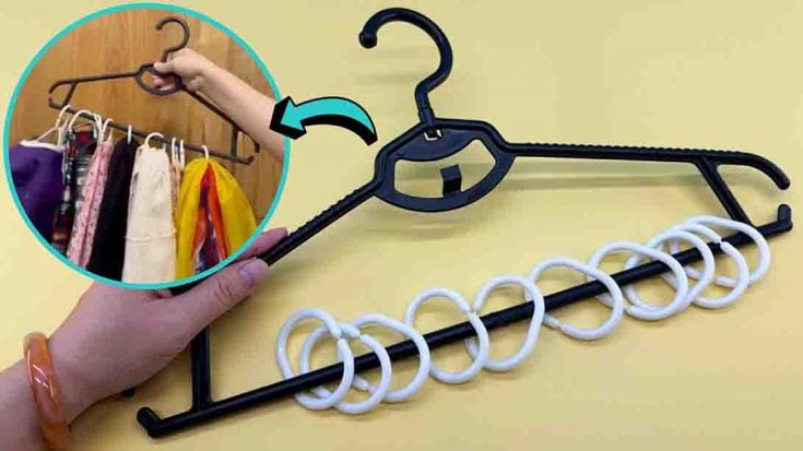 10 Useful Tricks With Clothes Hangers - DIY Joy