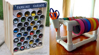 15 DIY PVC Pipe Ideas For Your Home - DIY Joy
