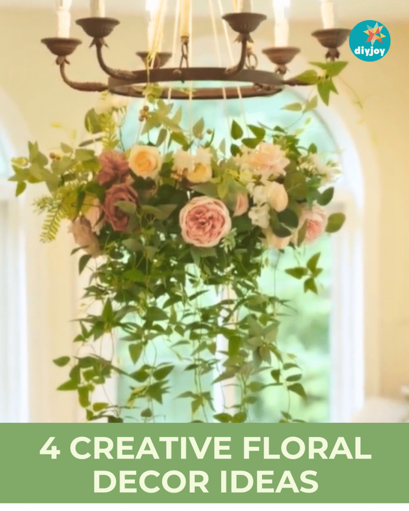 4 Creative Floral Decor Ideas