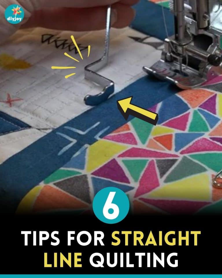 6 Tips for Straight Line Quilting