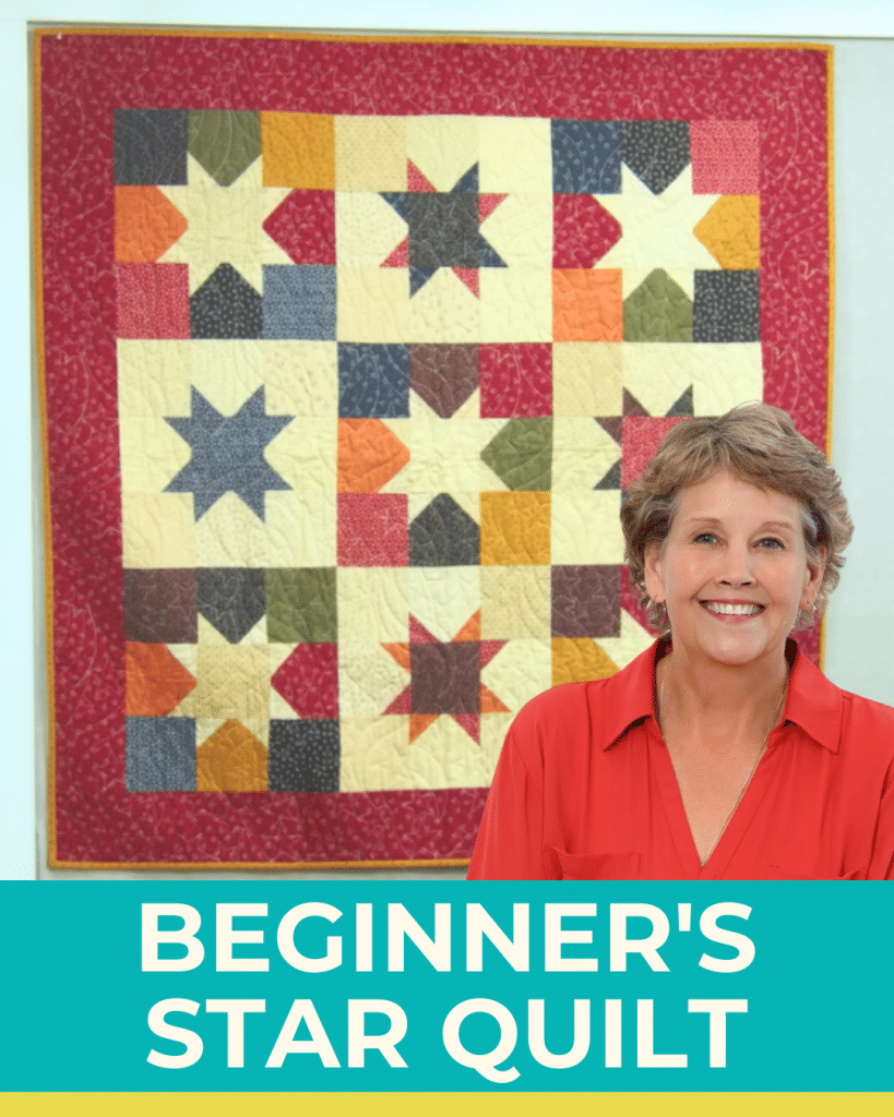 Beginner's Star Quilt With Jenny Doan