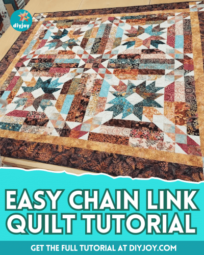 Easy Chain Link Quilt Tutorial - DIY Joy