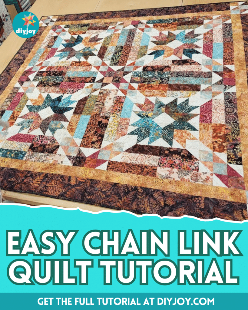 Easy Chain Link Quilt Tutorial - DIY Joy