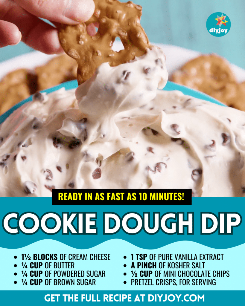 Easy Cookie Dough Dip Recipe - DIY Joy