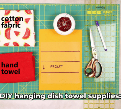 Easy 10-Minute DIY Hanging Towels Tutorial - DIY Joy