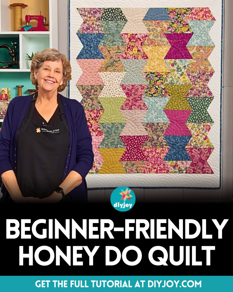 Easy Honey Do Quilt Tutorial for Beginners - DIY Joy