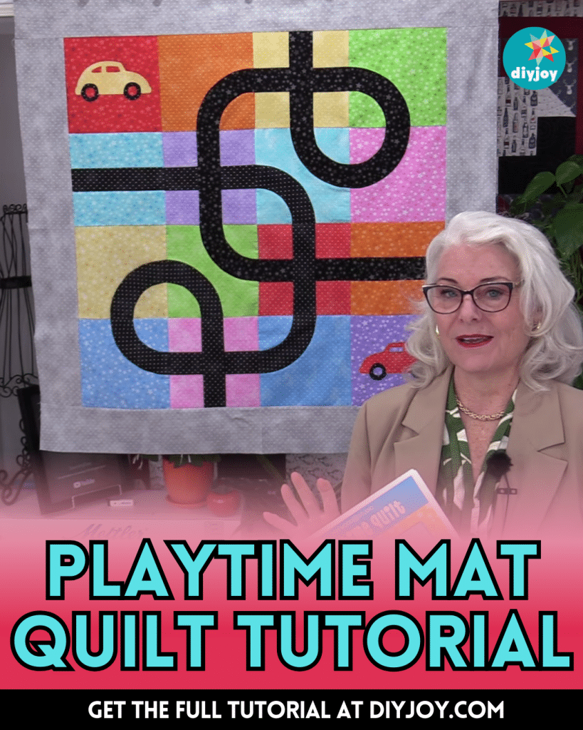 Easy Playtime Mat Quilt Tutorial - DIY Joy
