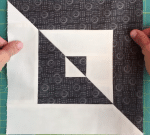 Easy Sliced Courthouse Steps Quilt Block Tutorial - DIY Joy