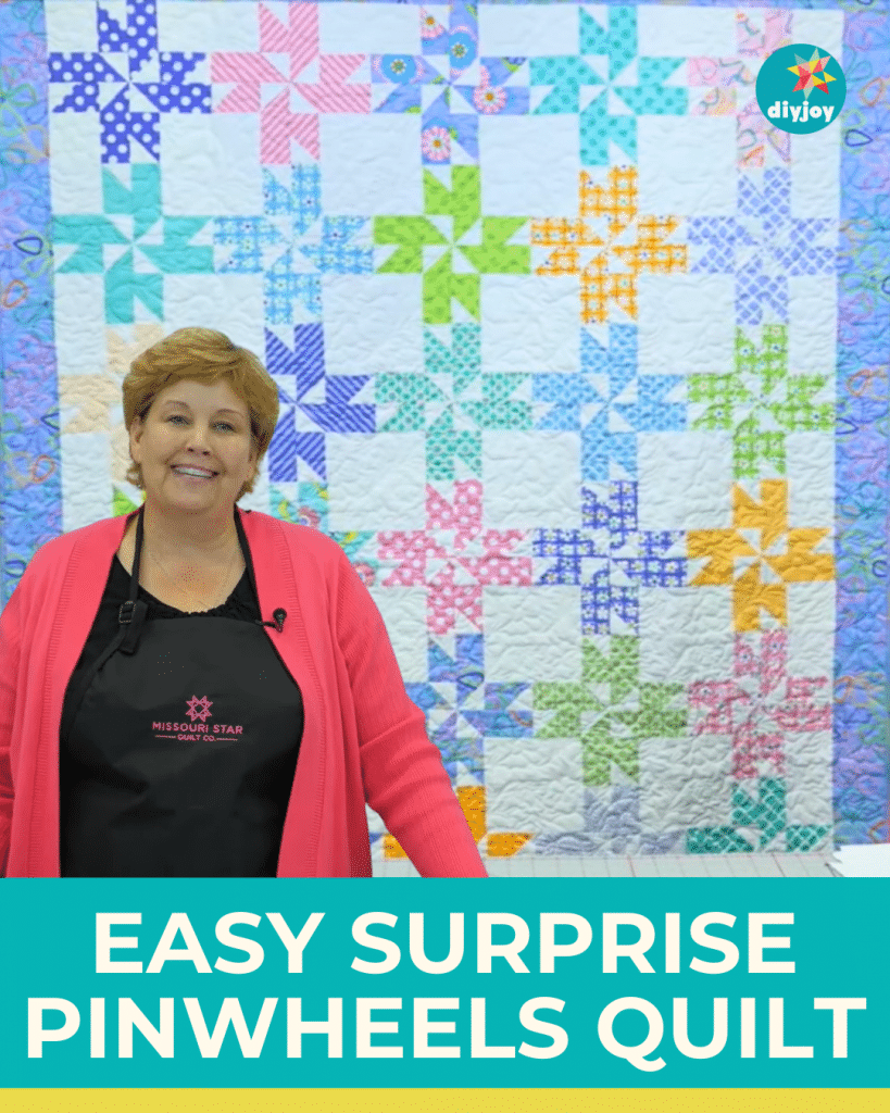 Surprise Pinwheels Quilt With Jenny Doan