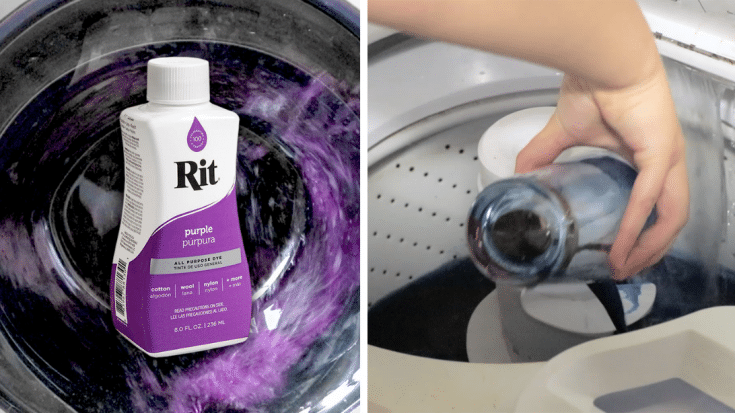 How to Dye Clothes in the Washing Machine - DIY Joy