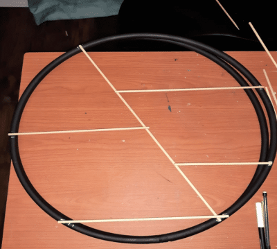 Easy Dollar Tree DIY Hula Hoop Shelf Tutorial - DIY Joy