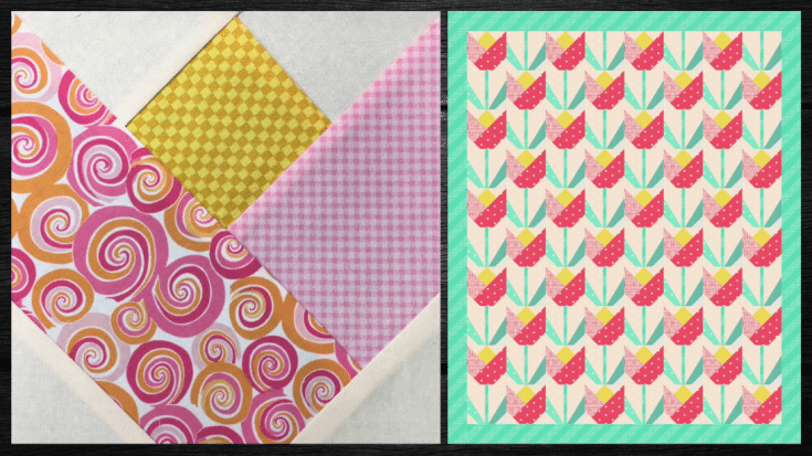 How to Make a Holland Tulip Quilt Block - DIY Joy