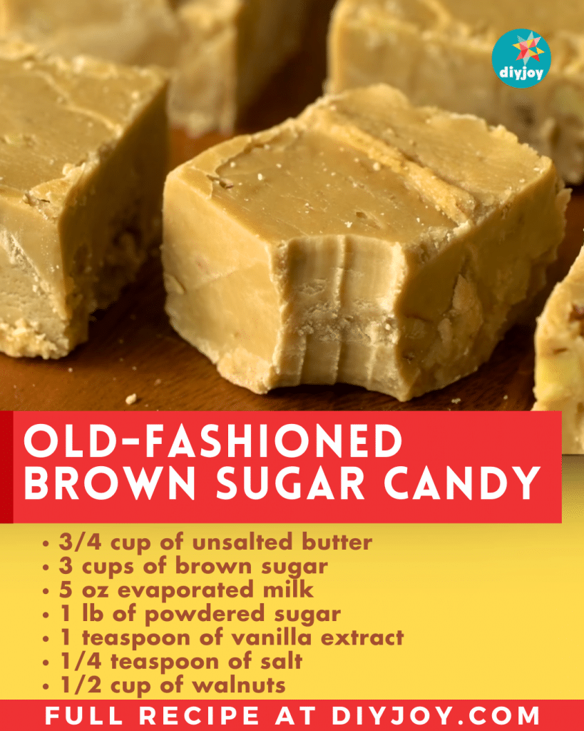 Old-Fashioned Brown Sugar Candy